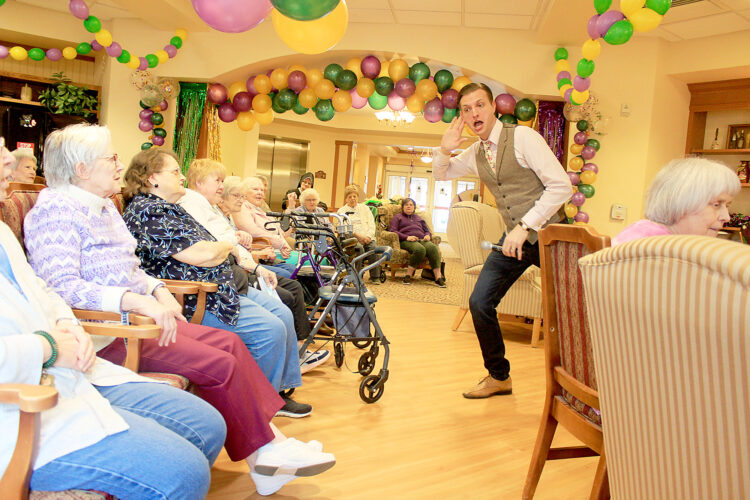 Singer spreads joy with nursing home performances | News, Sports, Jobs ...